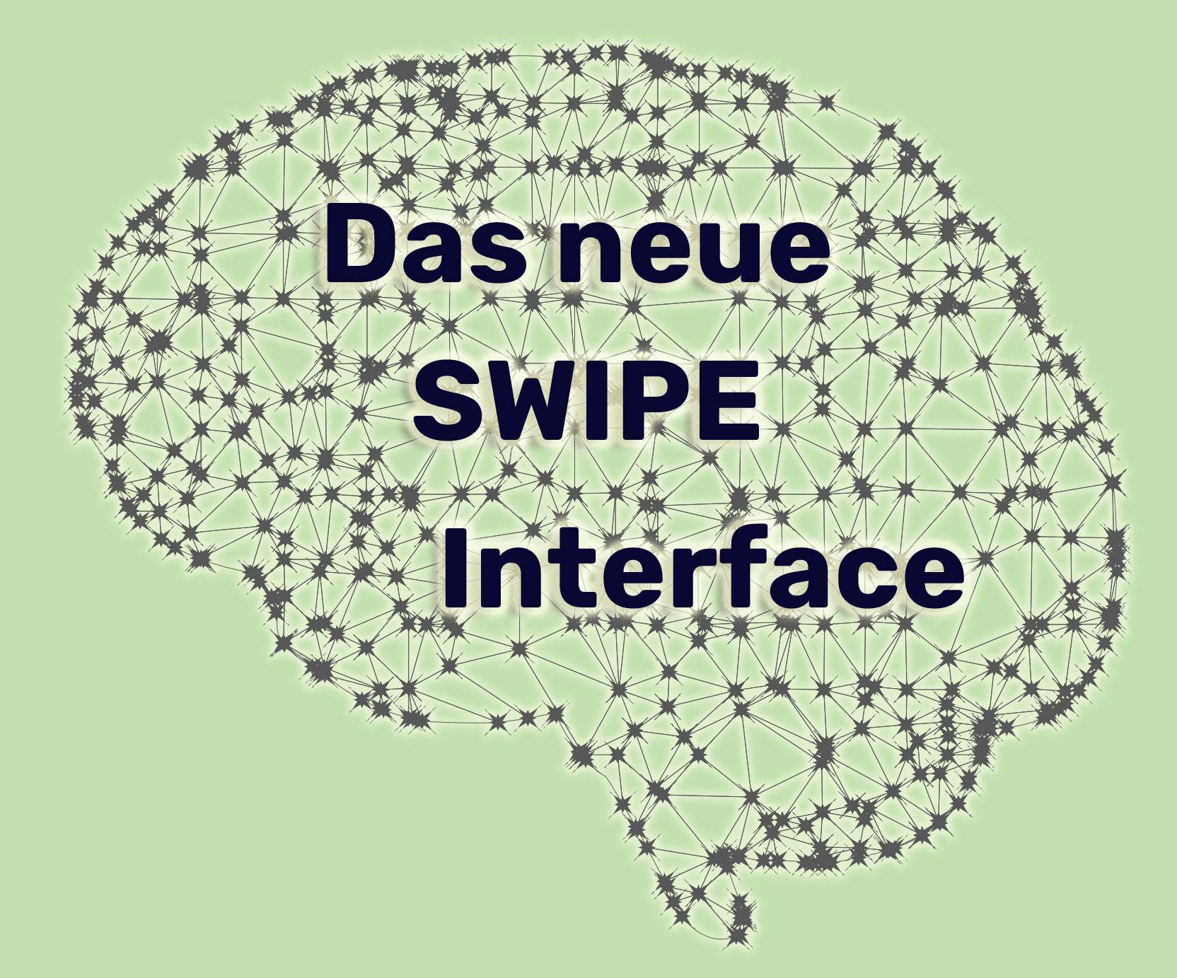 So funktioniert das neue Swipe Interface - we:kiwi